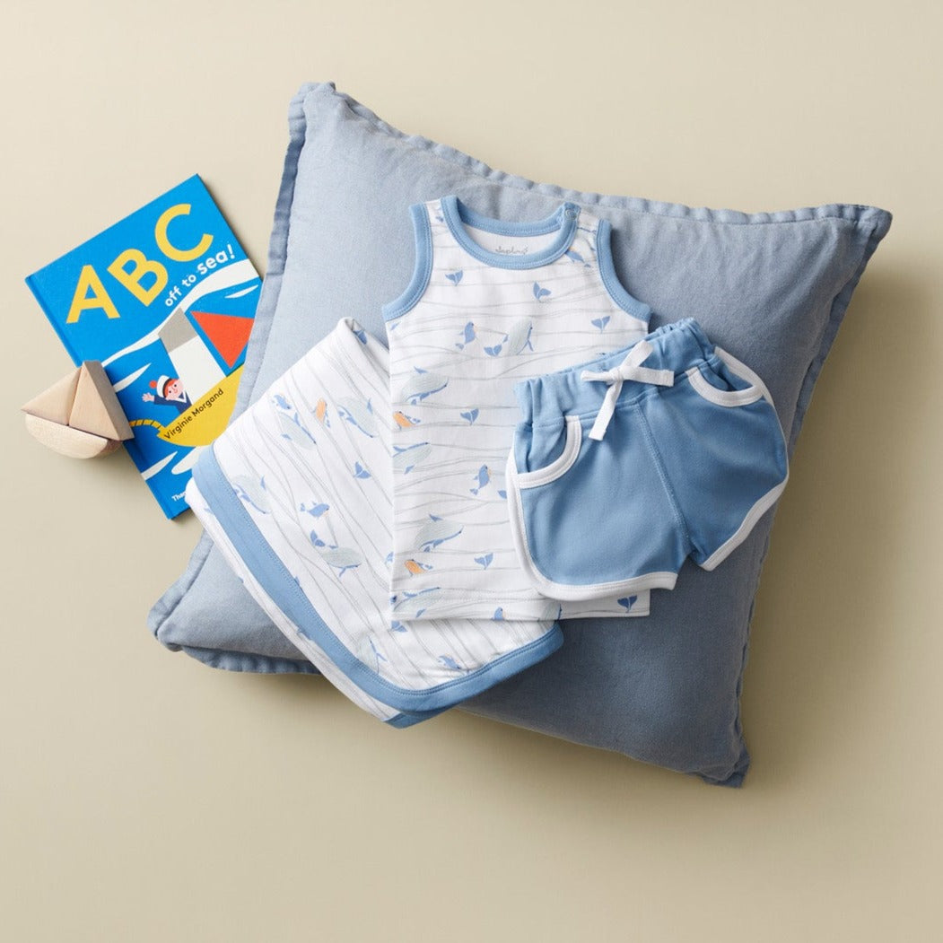 Organic Tank Top for Baby Boys : Sapling Child