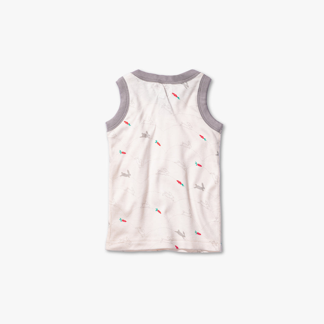 Organic Baby Tank Top - Bunnies : Sapling Child