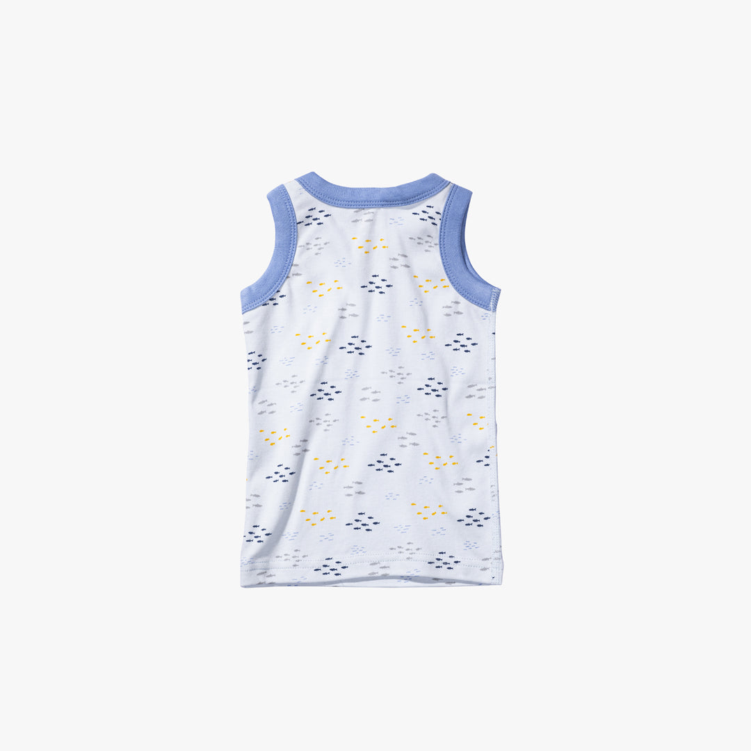 Organic Baby Tank - Sardines : Sapling Child