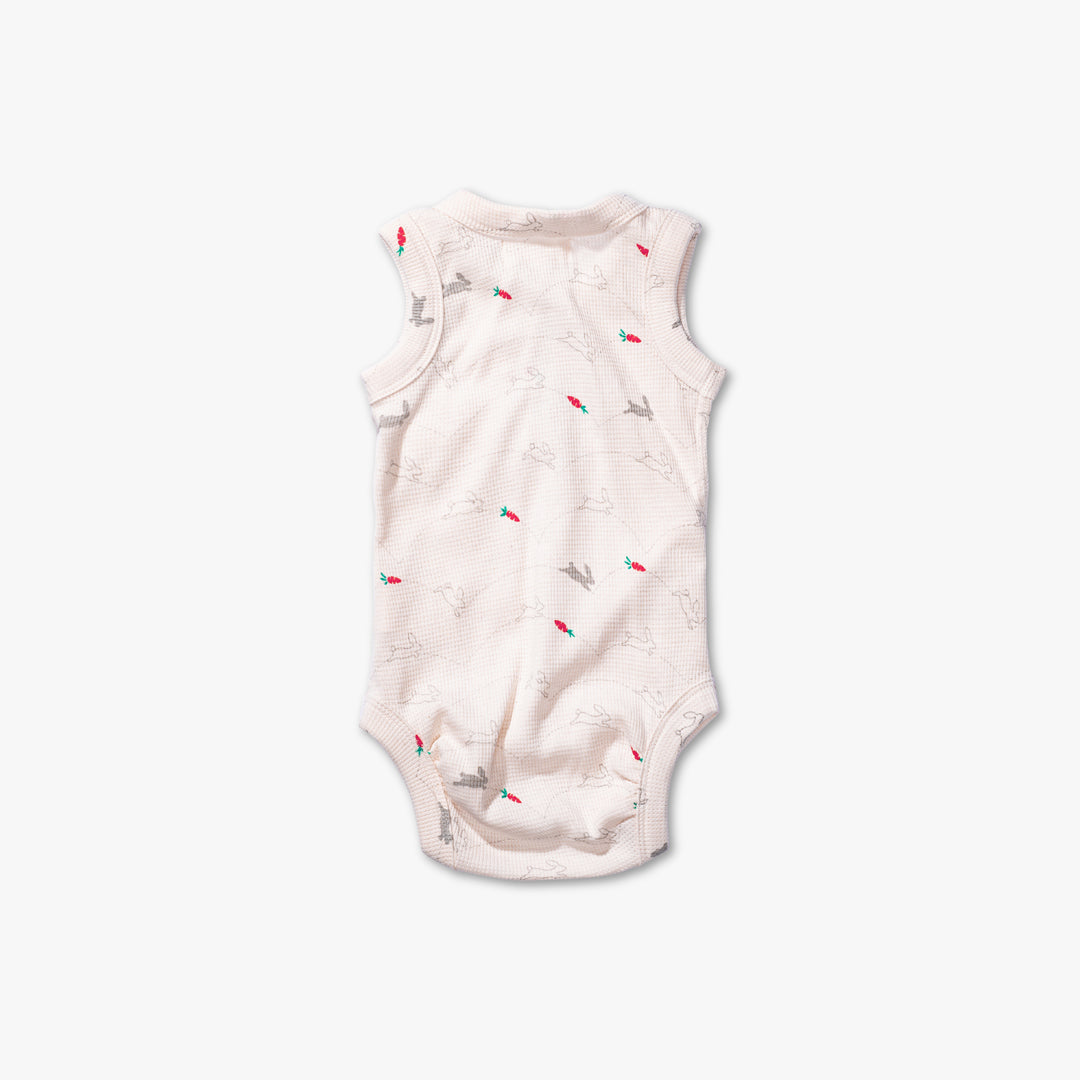 Organic Baby Singlet - Bunnies : Sapling Child